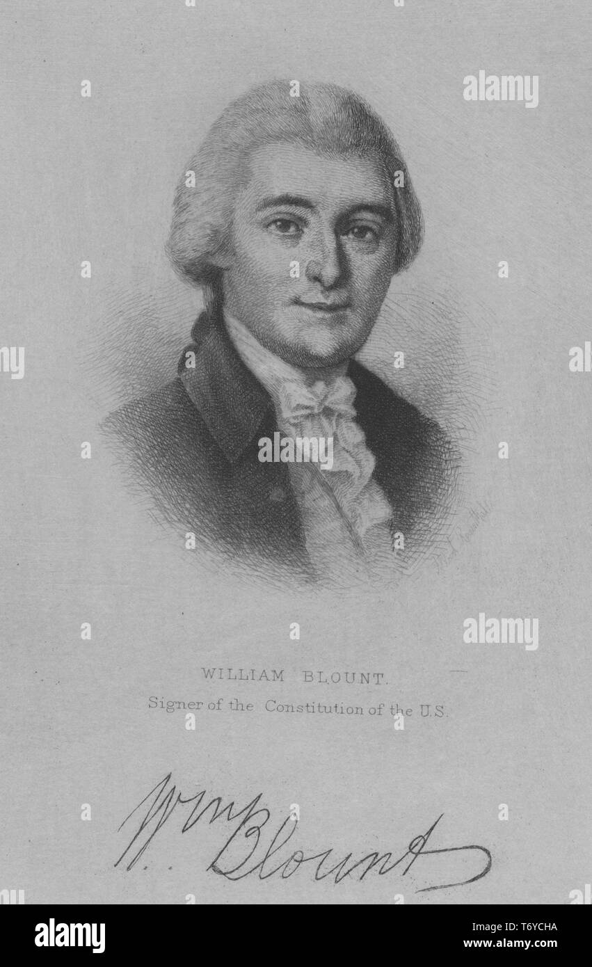 William blount hi-res stock photography and images - Alamy