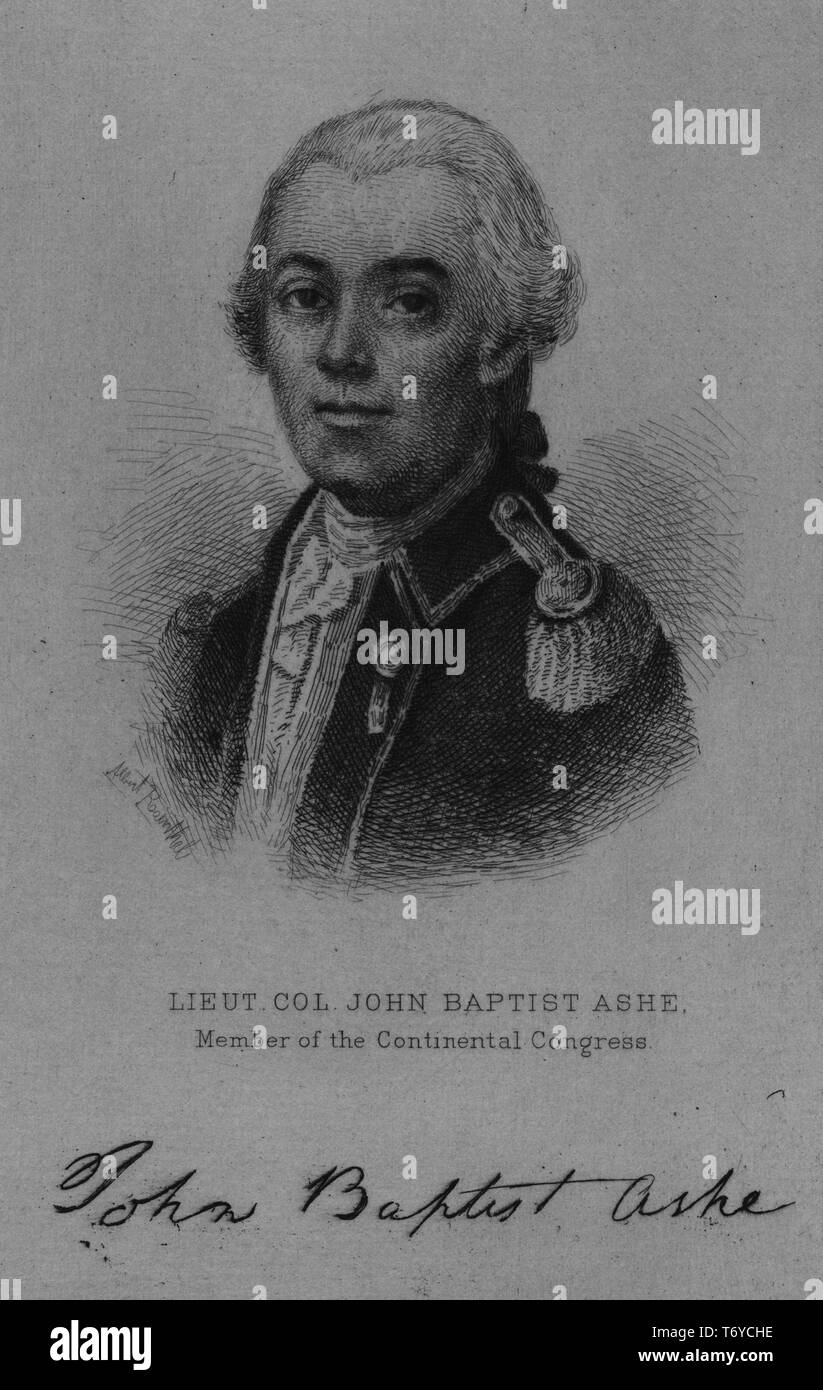 Portrait of john baptist ashe hi-res stock photography and images - Alamy