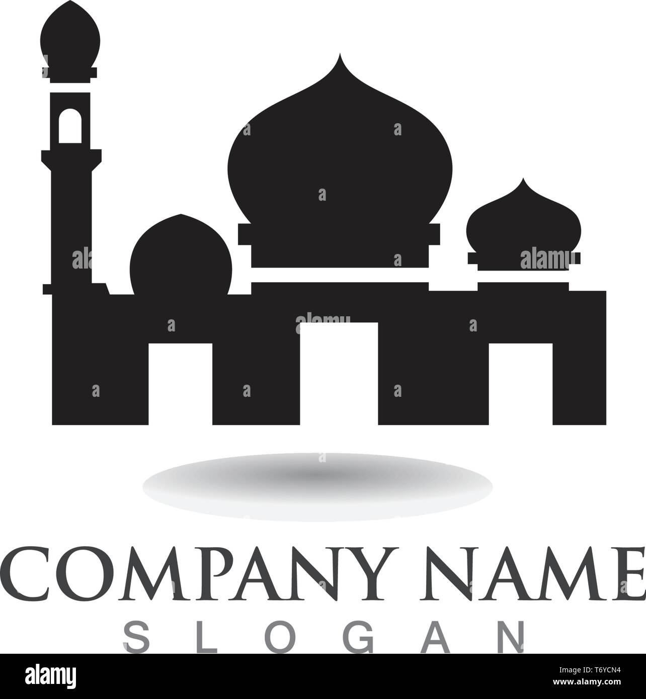 Mosque icon vector Illustration template Stock Vector Image & Art - Alamy