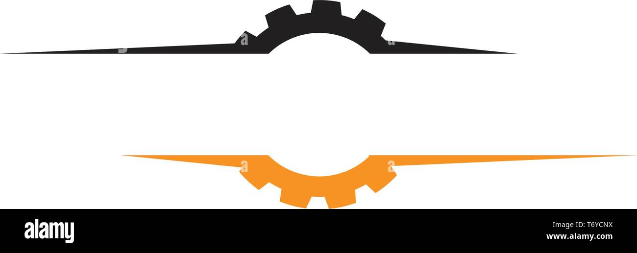 Gear Machine Template vector illustration design Stock Vector Image ...