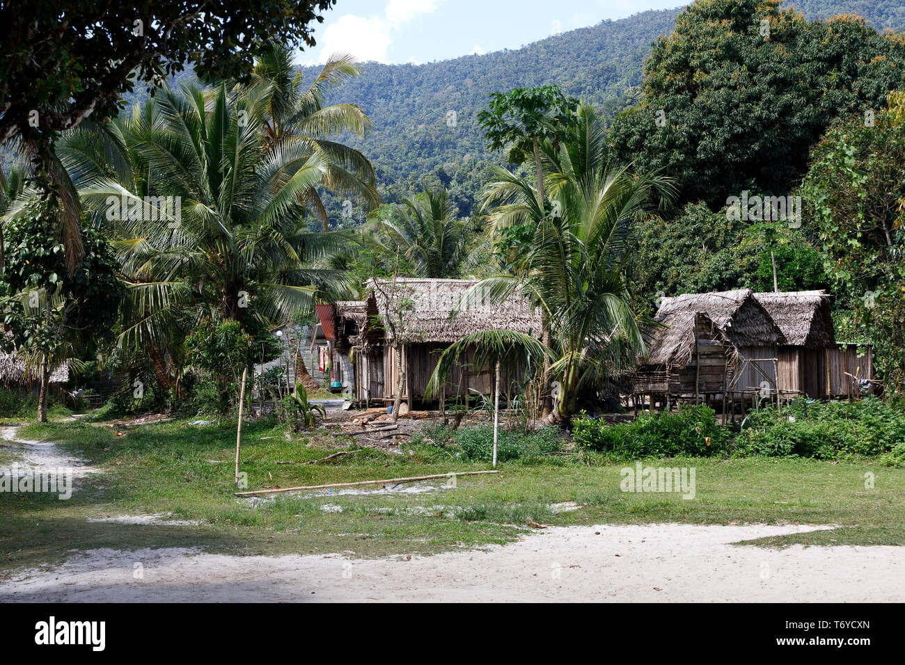 malagasy village in Maroantsetra, Madagascar Stock Photo - Alamy
