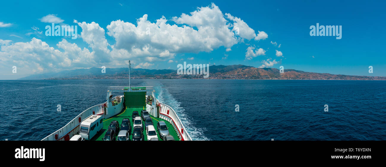 Strait of messina ferry hi-res stock photography and images - Alamy