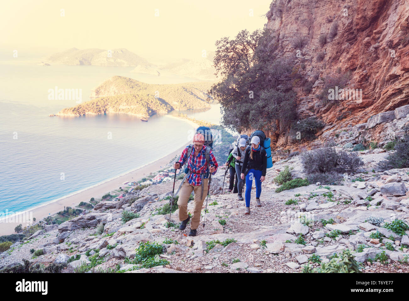 Lycian way trekking hi-res stock photography and images - Alamy
