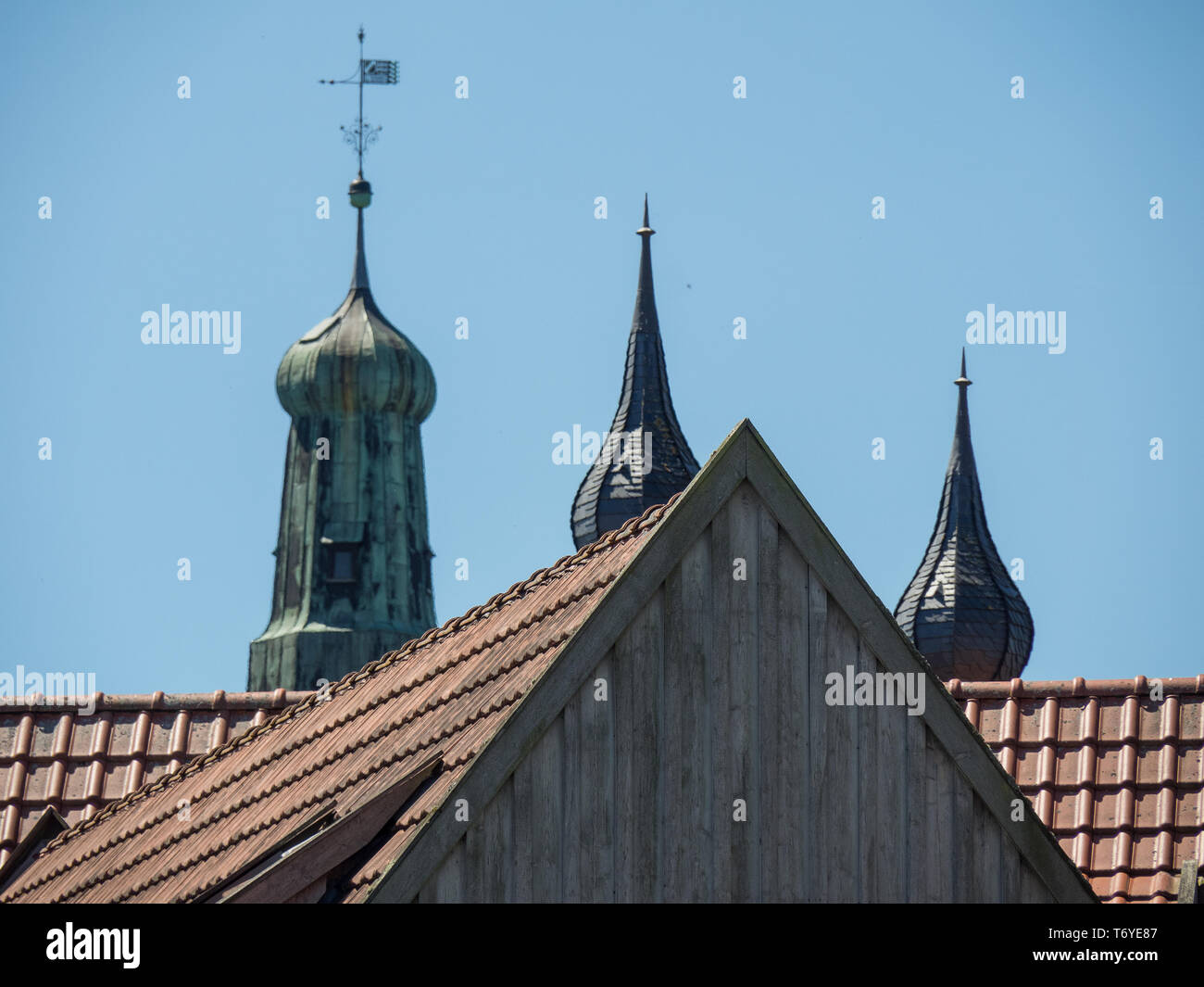 Roof of tower hi-res stock photography and images - Alamy
