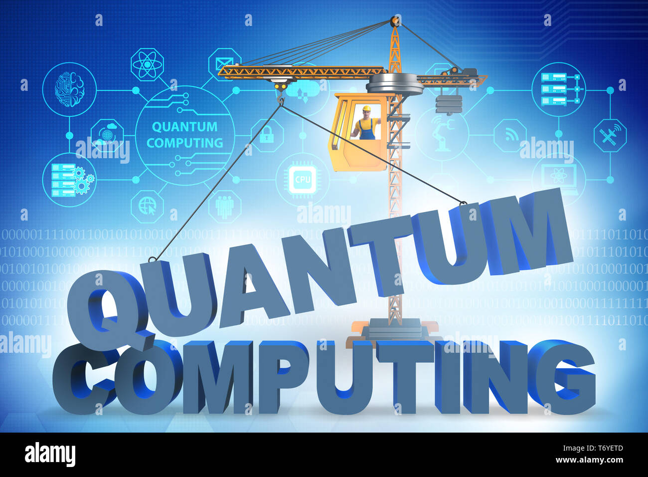 Quantum computing concept hi-res stock photography and images - Alamy