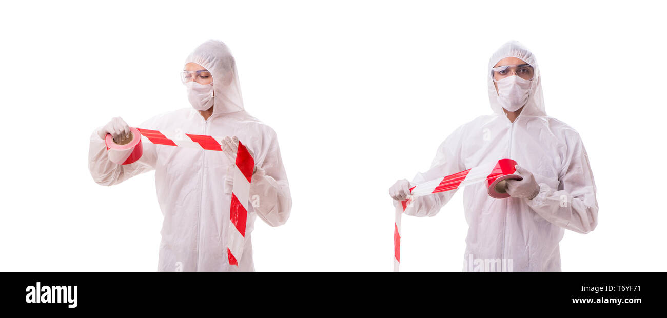 Forensic suit hi-res stock photography and images - Alamy