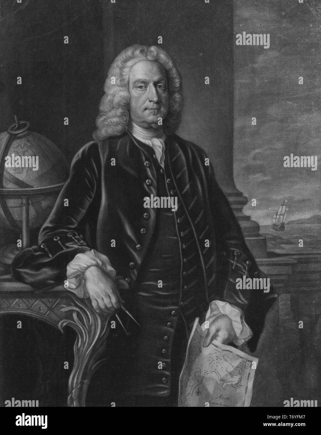 Colonial people engraving hi-res stock photography and images - Alamy