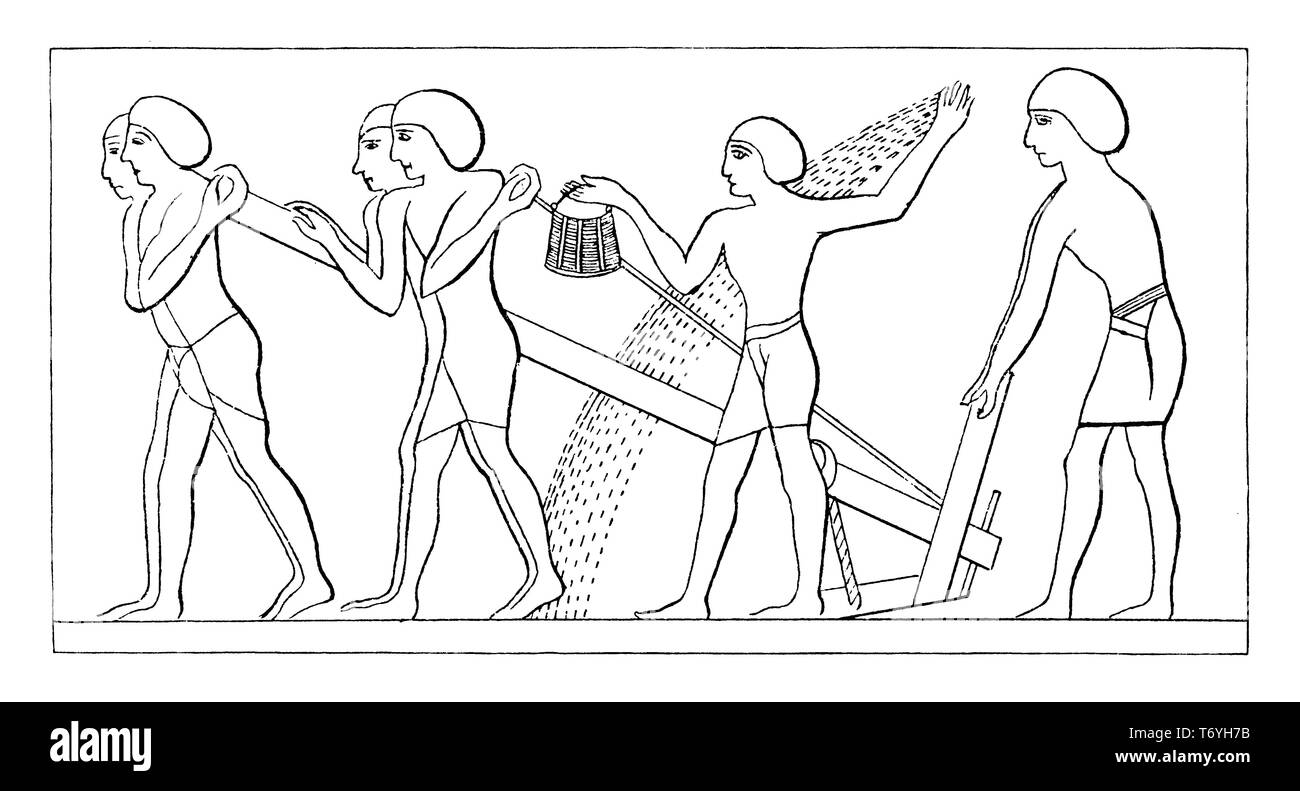 Ancient egypt farming hi-res stock photography and images - Alamy