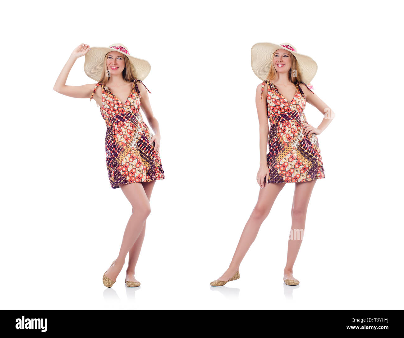 Female legs mini dress hi-res stock photography and images - Alamy
