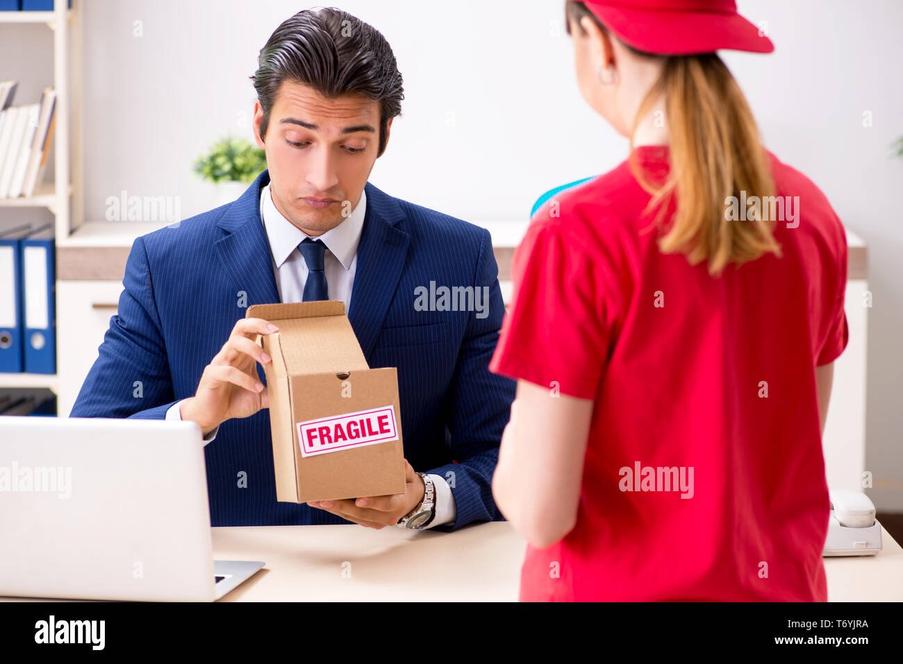 Man opening mailbox hi-res stock photography and images - Alamy