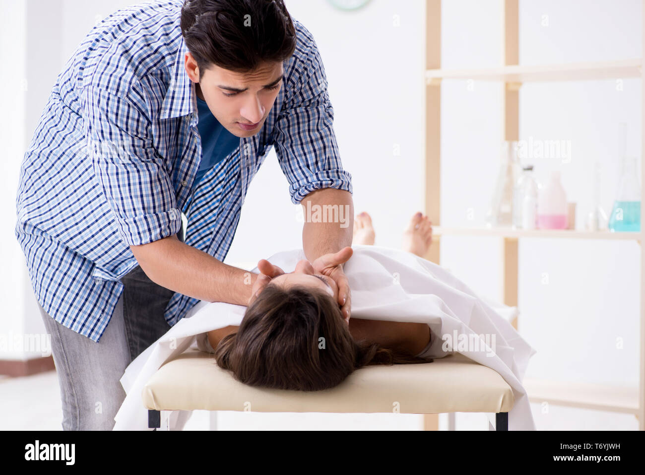Man mourning his dead wife Stock Photo - Alamy