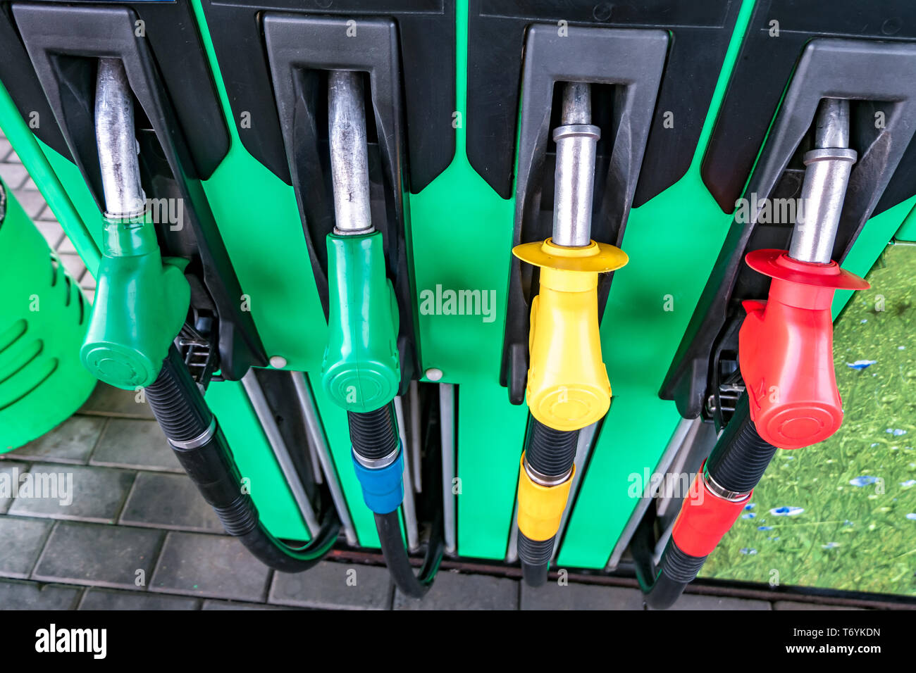 Petrol pump guns hi-res stock photography and images - Alamy