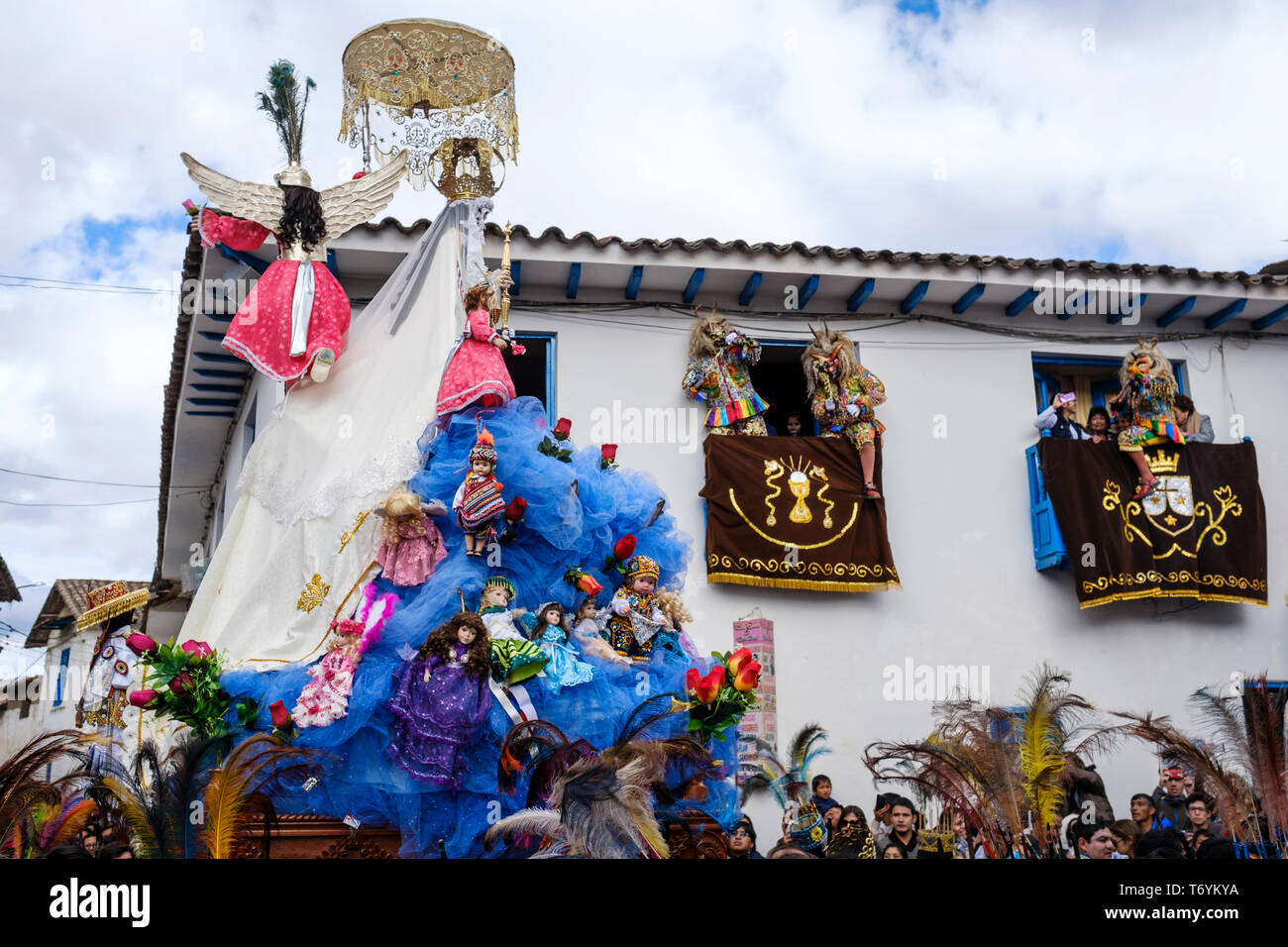 Procession fiesta virgen del carmen hi-res stock photography and images ...