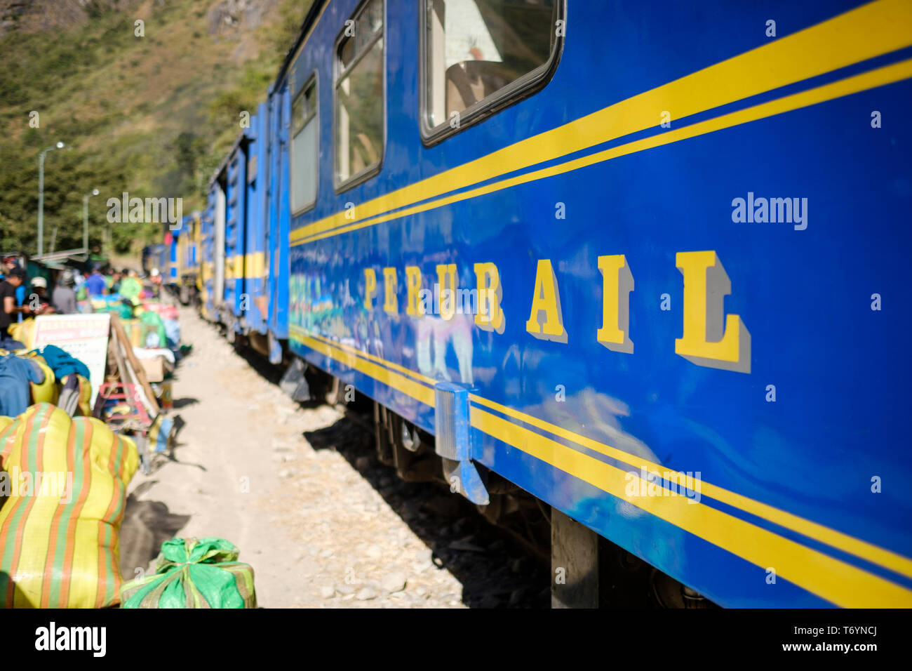 Perurail station hidroelectrica hi-res stock photography and images - Alamy