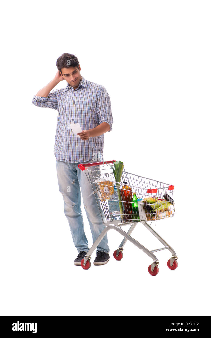 Supermarket receipt trolley hi-res stock photography and images - Alamy