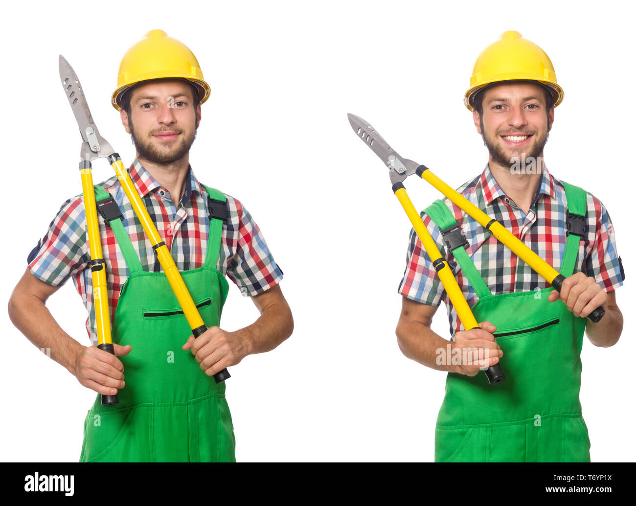 Tree care worker Cut Out Stock Images & Pictures - Alamy