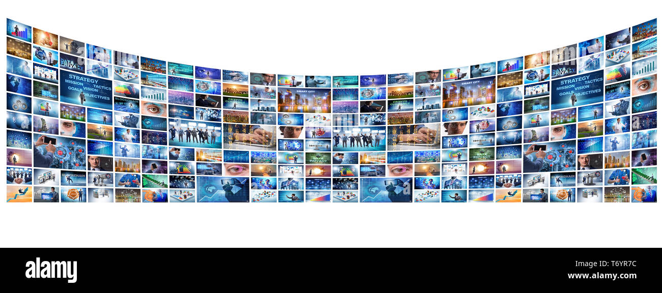 Collage of various business concepts Stock Photo - Alamy