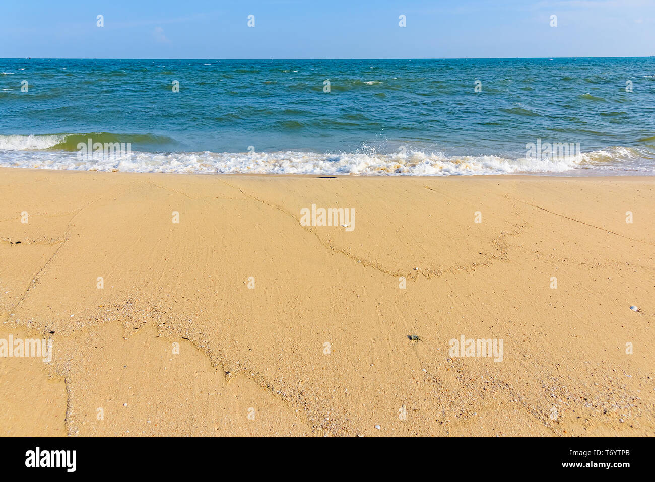 sea sand beach wave Stock Photo - Alamy