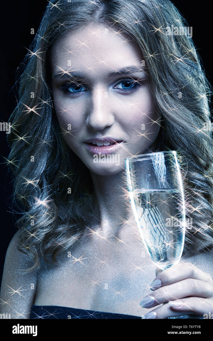 Shining girls hi-res stock photography and images - Alamy