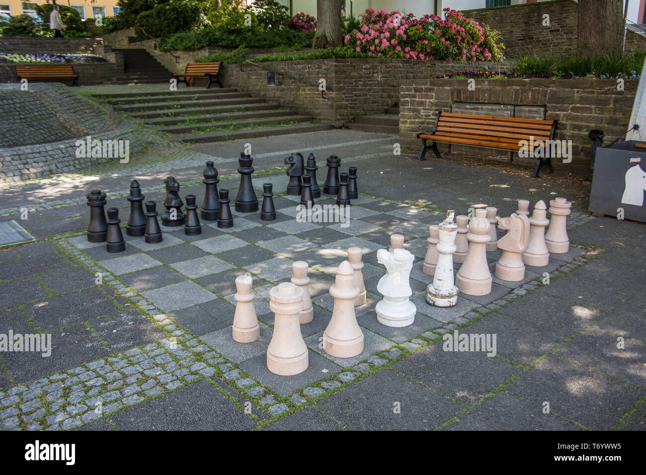 Game in park hi-res stock photography and images - Alamy