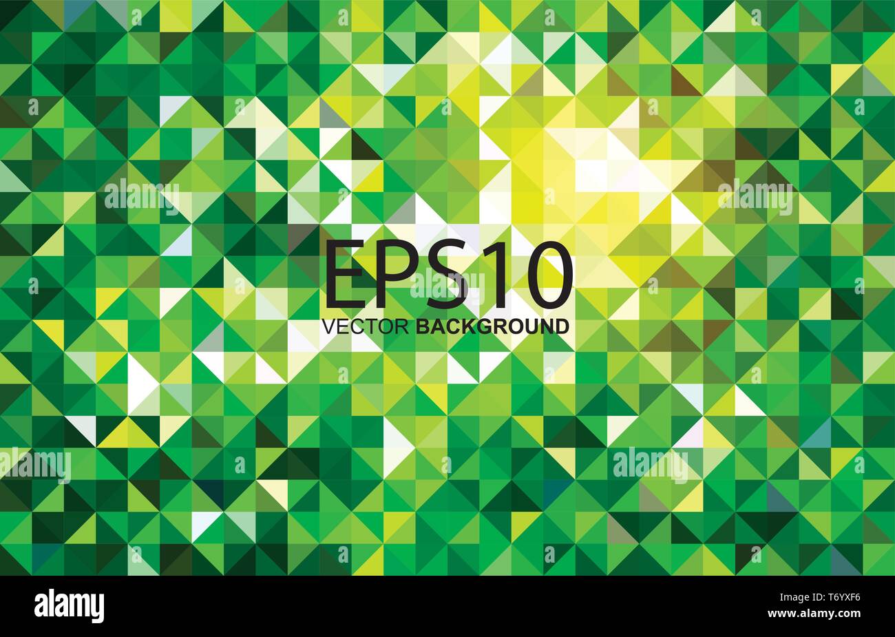 abstract triangle green colorl pattern background Stock Vector Image ...