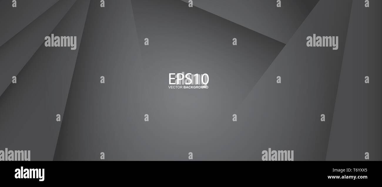 Abstract gradient dark gray color background Stock Vector Image & Art ...