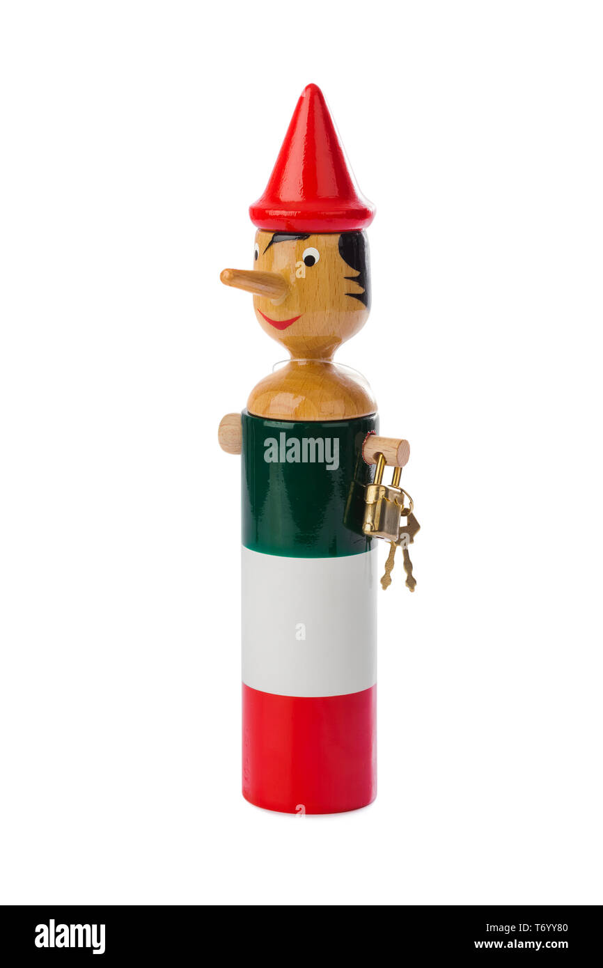 Pinocchio figurine Cut Out Stock Images & Pictures - Alamy