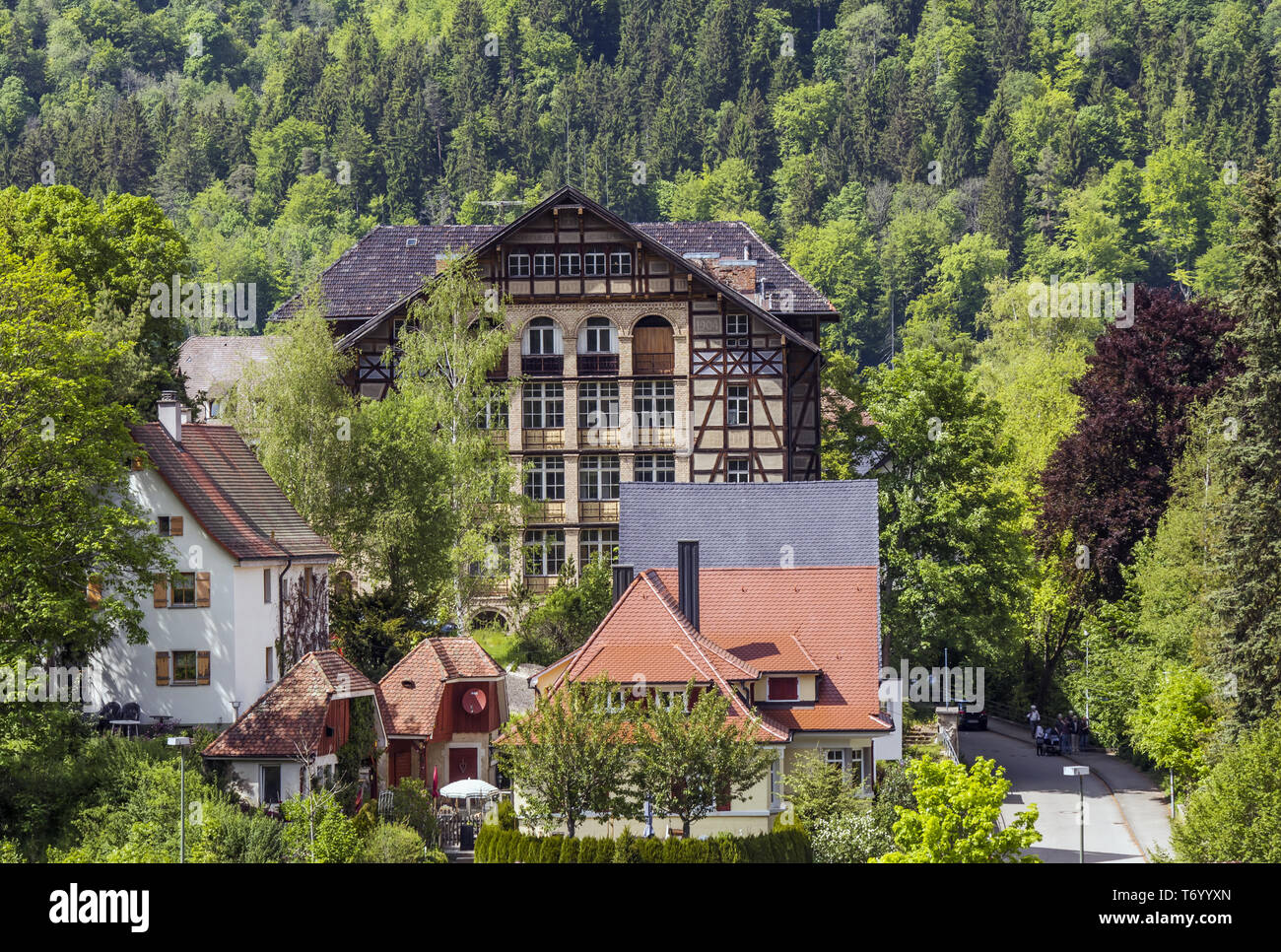 Benedictine Archabbey Beuron Abbey Monastery High Resolution Stock ...