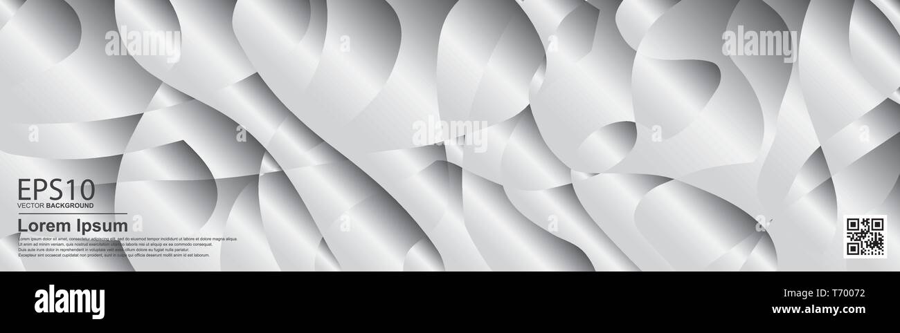 The abstract gradient gray color pattern background Stock Vector Image ...