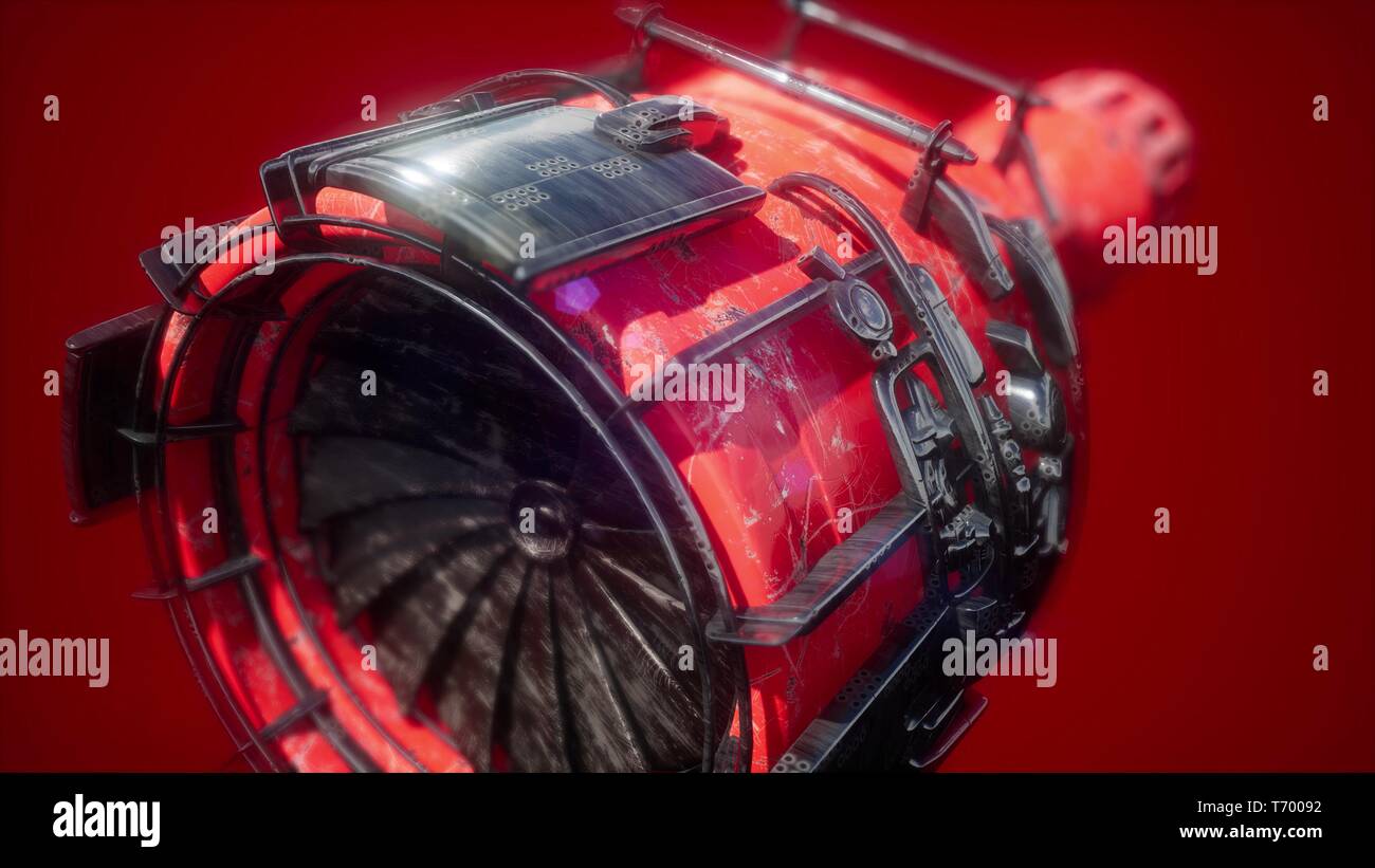 jet engine turbine parts Stock Photo - Alamy