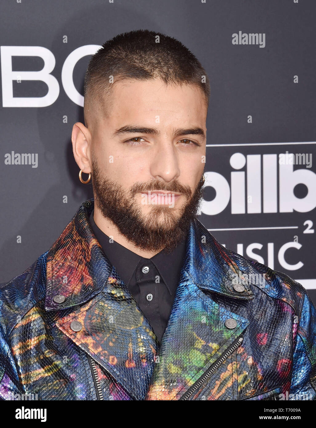 LAS VEGAS, NV - MAY 01: Maluma attends the 2019 Billboard Music Awards ...