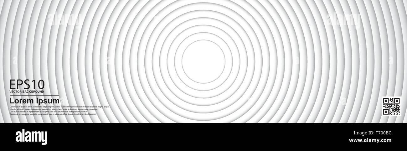 The abstract gradient gray color circle background Stock Vector Image ...