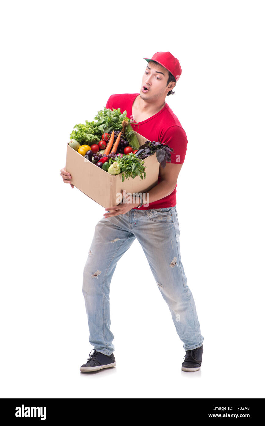 Logistics delivery concept delivering package Cut Out Stock Images ...