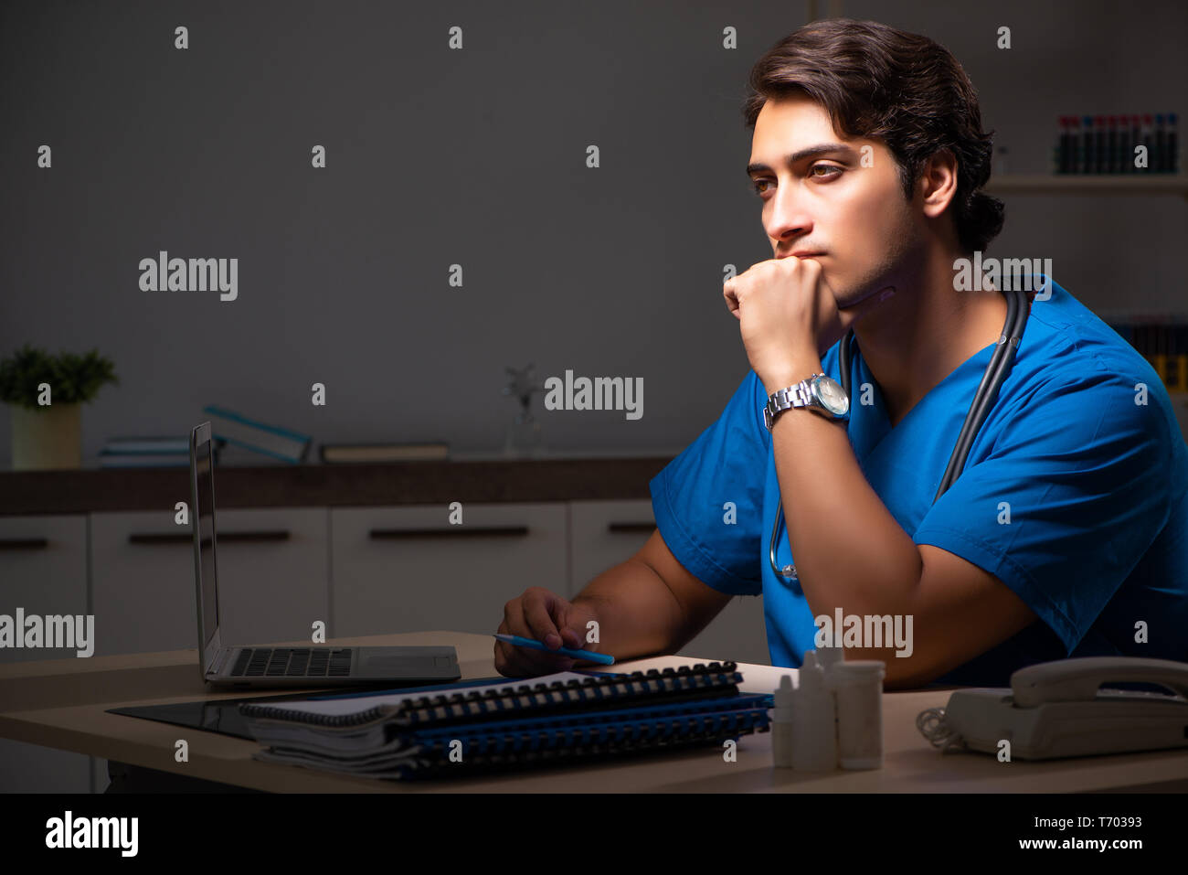 Midnight shift hi-res stock photography and images - Alamy