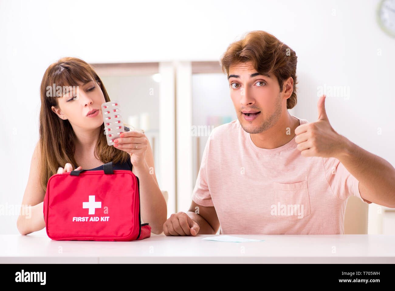 Pain treatment family hi-res stock photography and images - Alamy