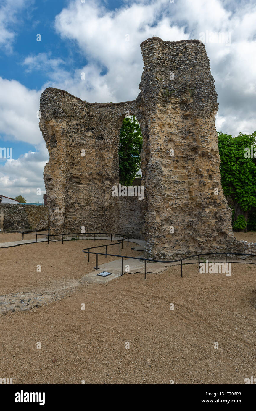 Abbey Ruins, Reading Berkshire United Kingdom Stock Photo - Alamy
