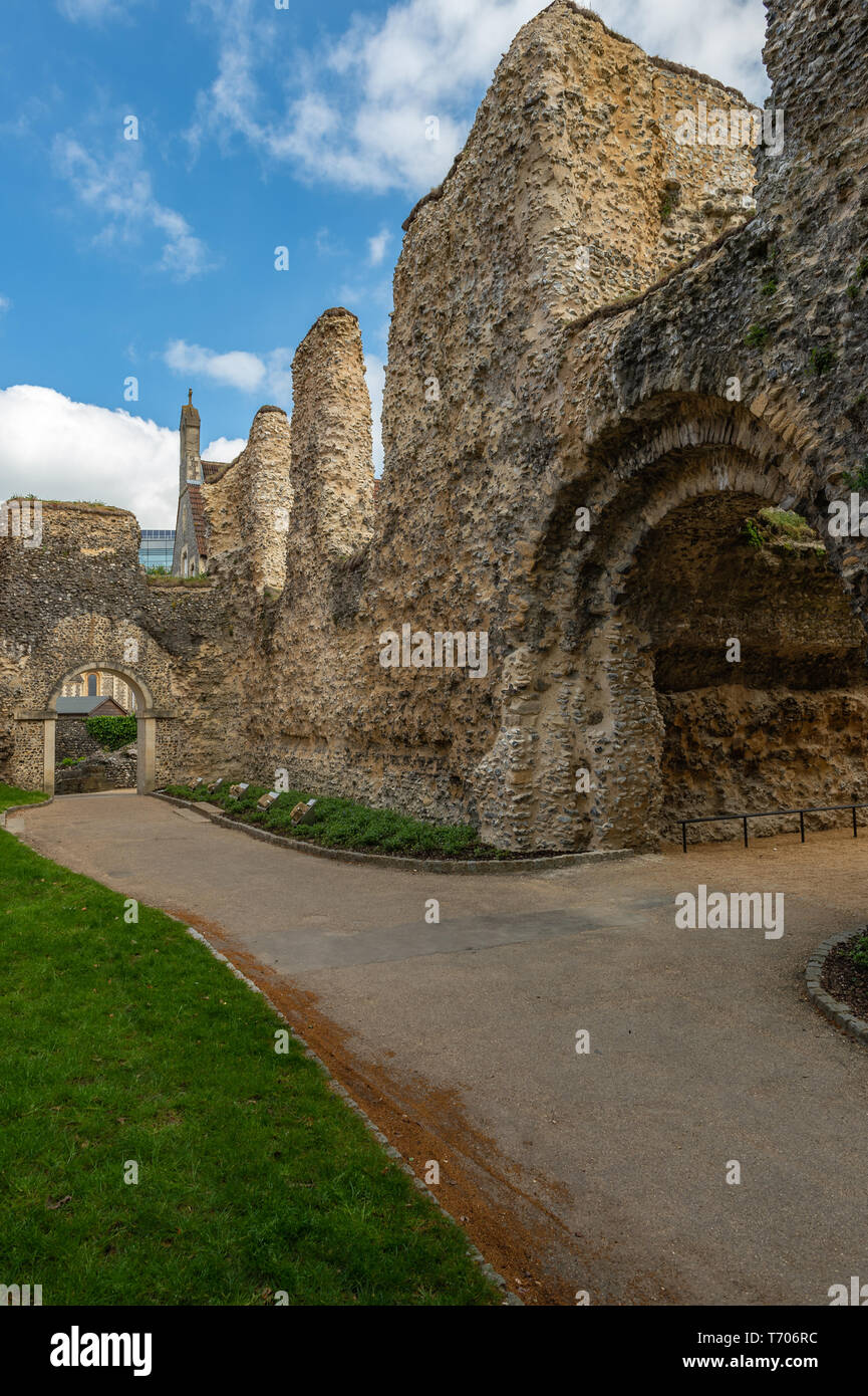 Abbey Ruins, Reading Berkshire United Kingdom Stock Photo - Alamy