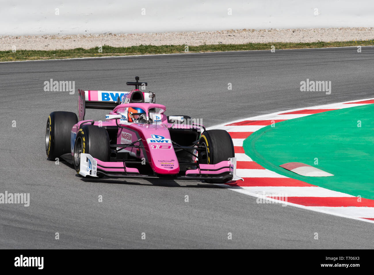 Barcelona, Spain - 2019 Mar 5h, 2019 - Tatiana Calderon from Columbia ...