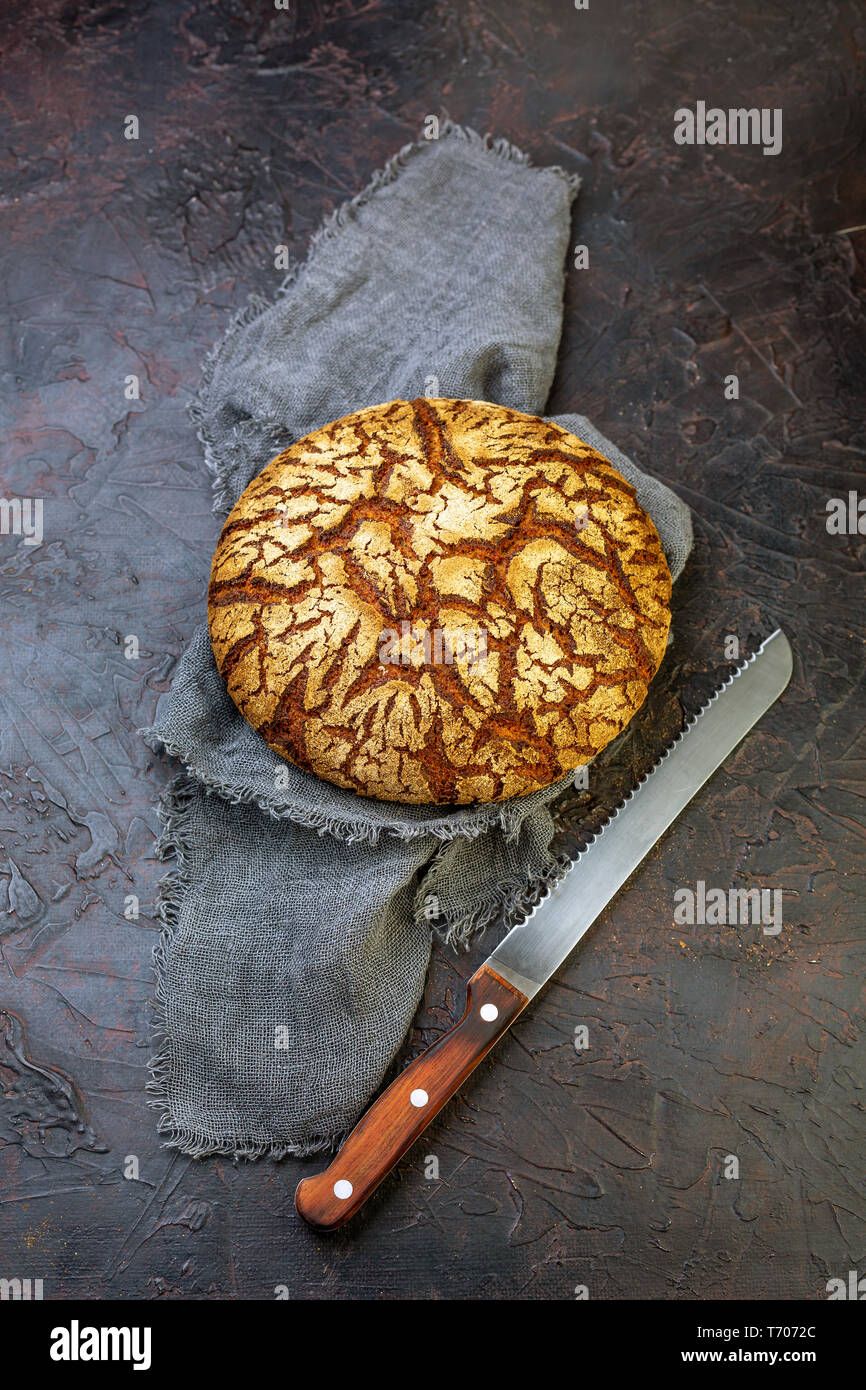 Traditional Finnish rye bread Stock Photo - Alamy