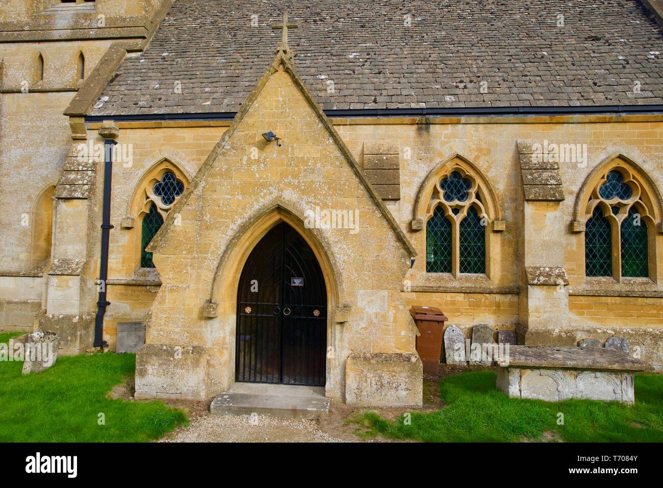 St. Barnabas Church, Snowshill, Gloucestershire, England Stock Photo ...