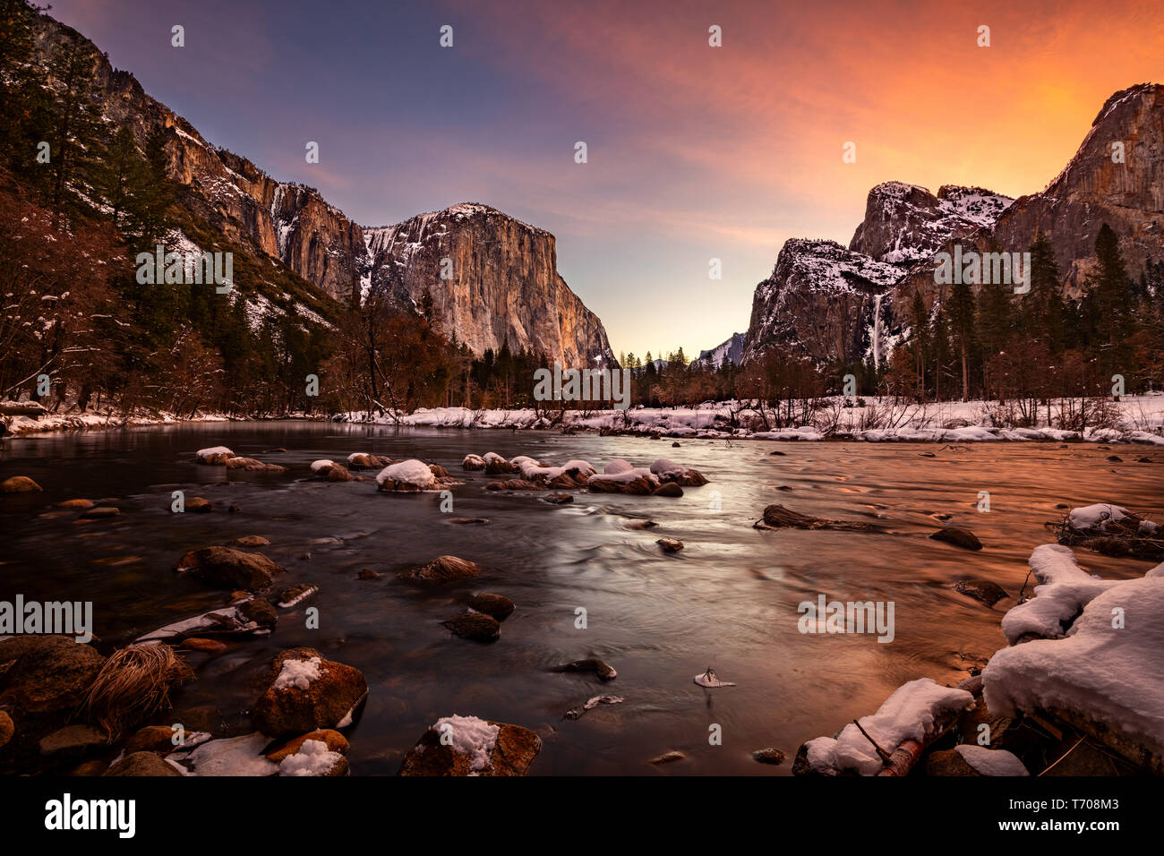 Yosemite Valley is a glacial valley in the western Sierra Nevada ...
