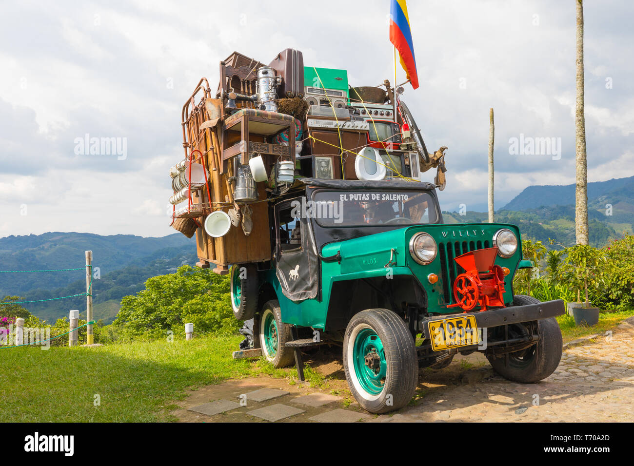 Willys jeep colombia hi-res stock photography and images - Alamy