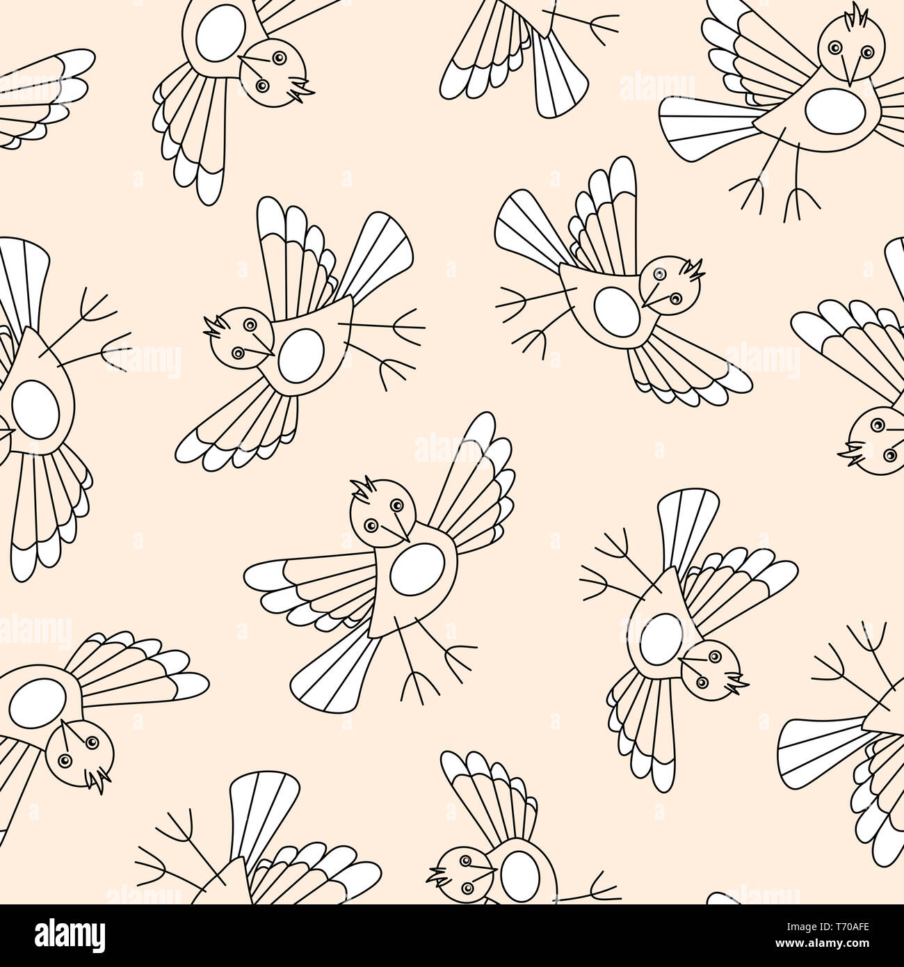 Birds repeat patterns hi-res stock photography and images - Alamy