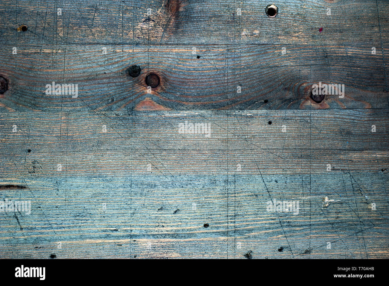 Stained and scuffed wood texture hi-res stock photography and images ...