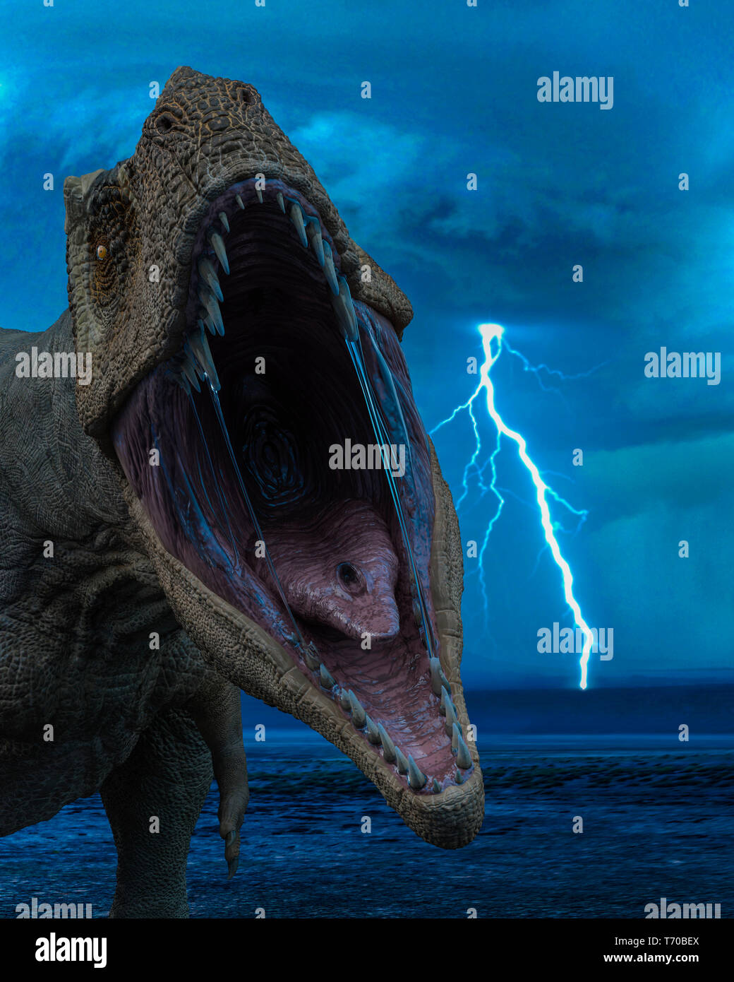 t-rex in the wild world storm, will put some fun in yours creations ...