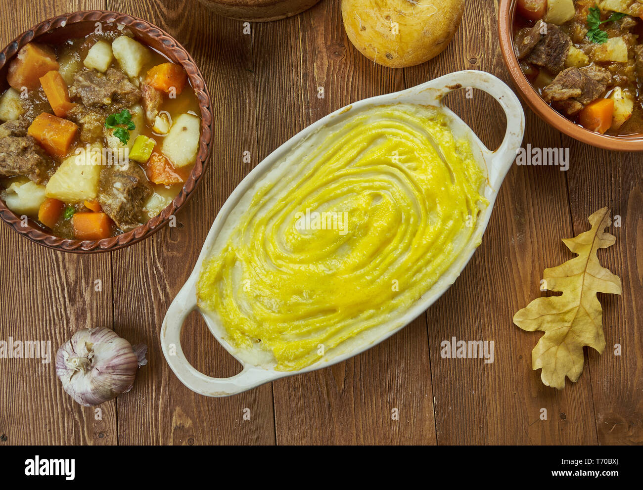 Irish Corned Beef Colcannon Casserole Stock Photo - Alamy