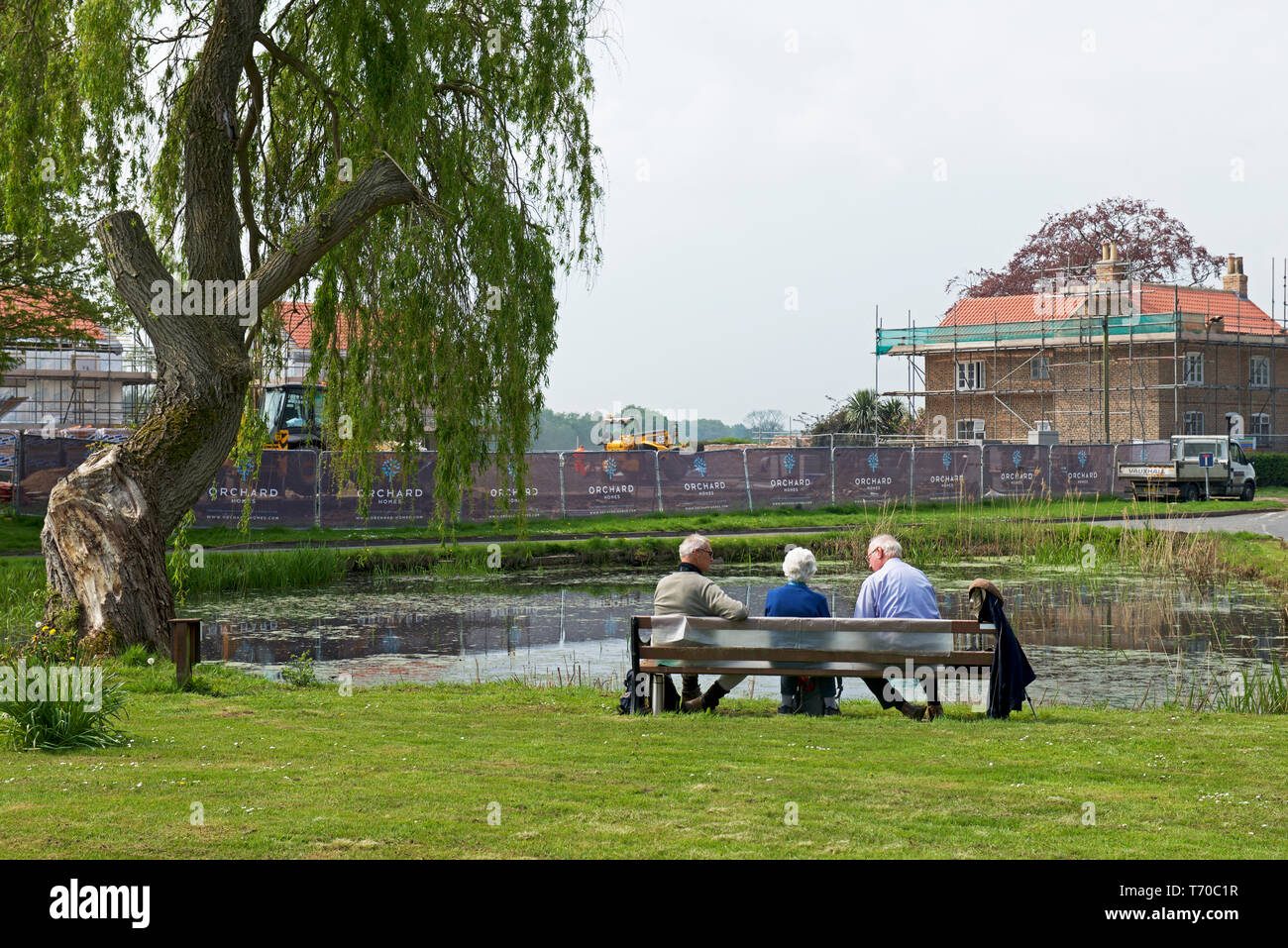 Old people uk village hi-res stock photography and images - Alamy