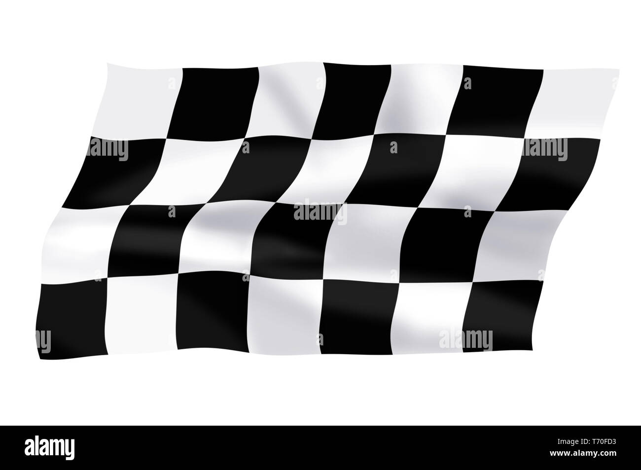 Checkered flag 1 Stock Photo - Alamy