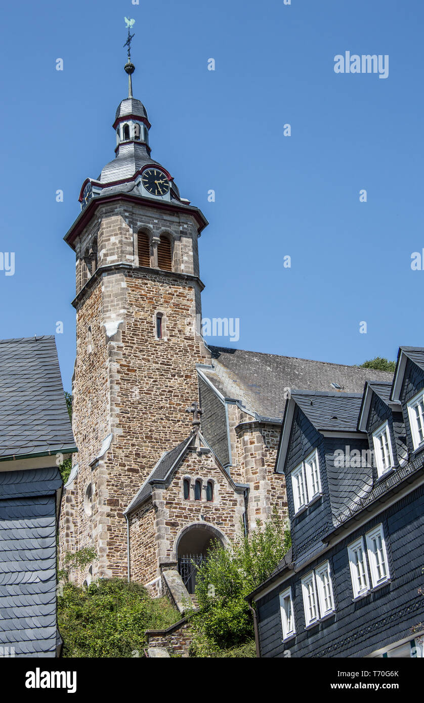 Church in Neunkirchen Stock Photo - Alamy