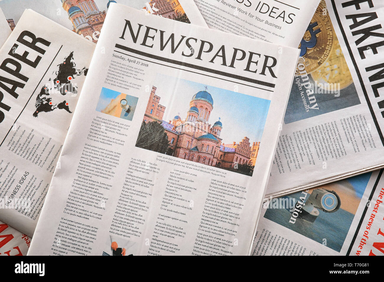 Broadside publication hi-res stock photography and images - Alamy